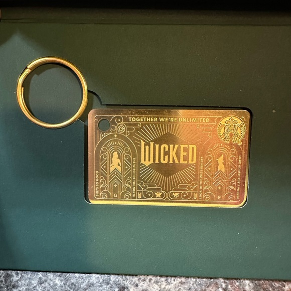 Starbucks | Accessories | Gold Wicked Starbucks Gift Card | Poshmark